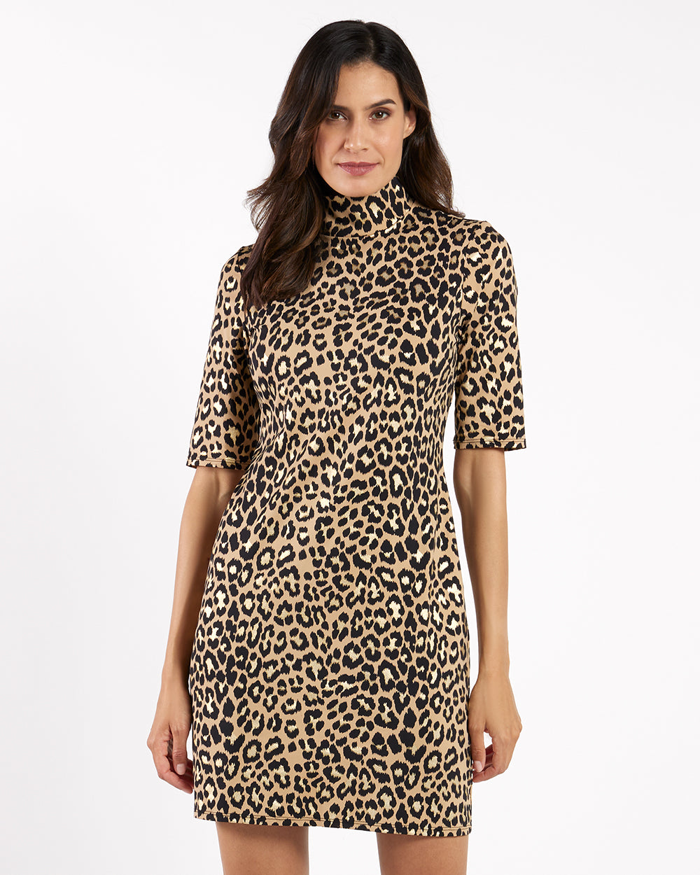 Grace Dress Jude Cloth in Cheetah Gold| Jude Connally