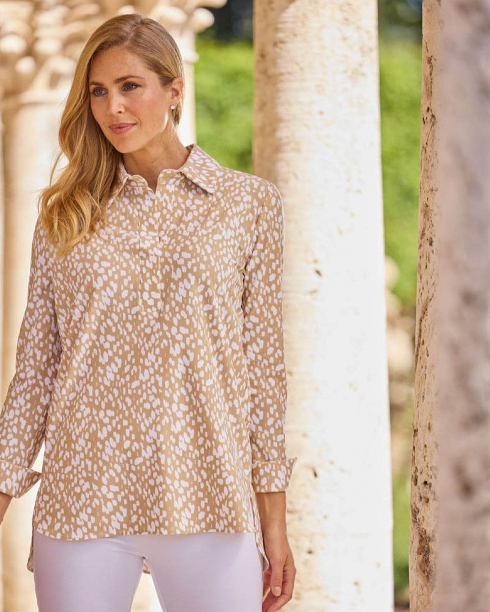 Hadley Top Jude Cloth in Antelope Sand| Jude Connally