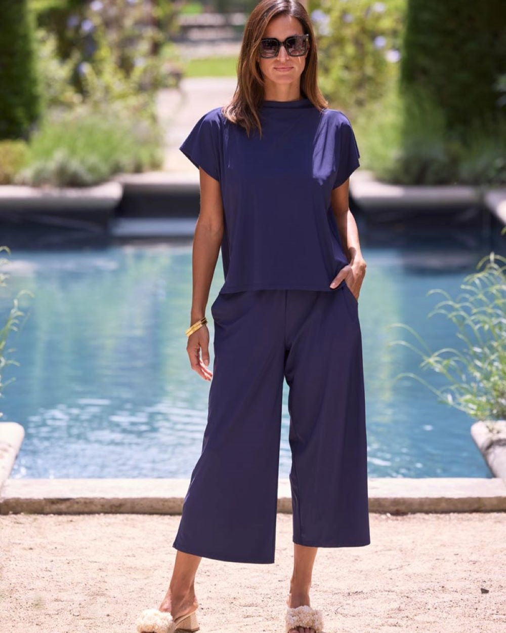 Tillie Top Jude Cloth in Navy | Jude Connally